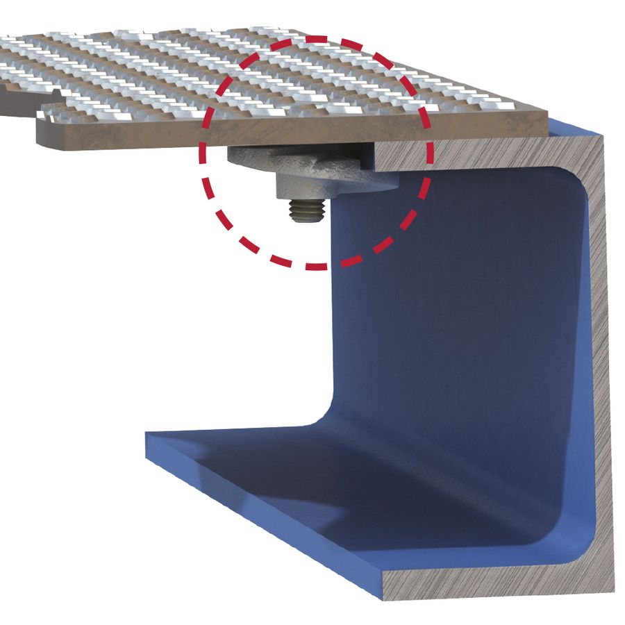 Lindapter M10 Type FF FloorFast® - Abbots